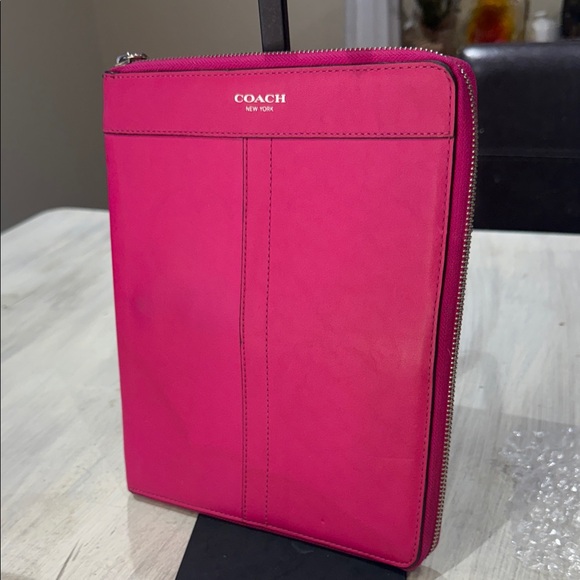 Coach | Tablets & Accessories | Coach Vibrant Pink Tablet Sleeve | Poshmark